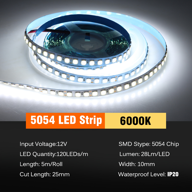 LED 5054 ไฟเส้นหลายสี ไฟแต่งรถ ไฟตกแต่ง สว่างมาก ไฟเส้นสายยาว ไฟติดห้อง ...