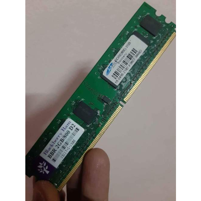 RAM DDR2 2gb Blackberry มือสองสภาพใช้งานได้ปกติ มีสติกเกอร์รับประกัน ...