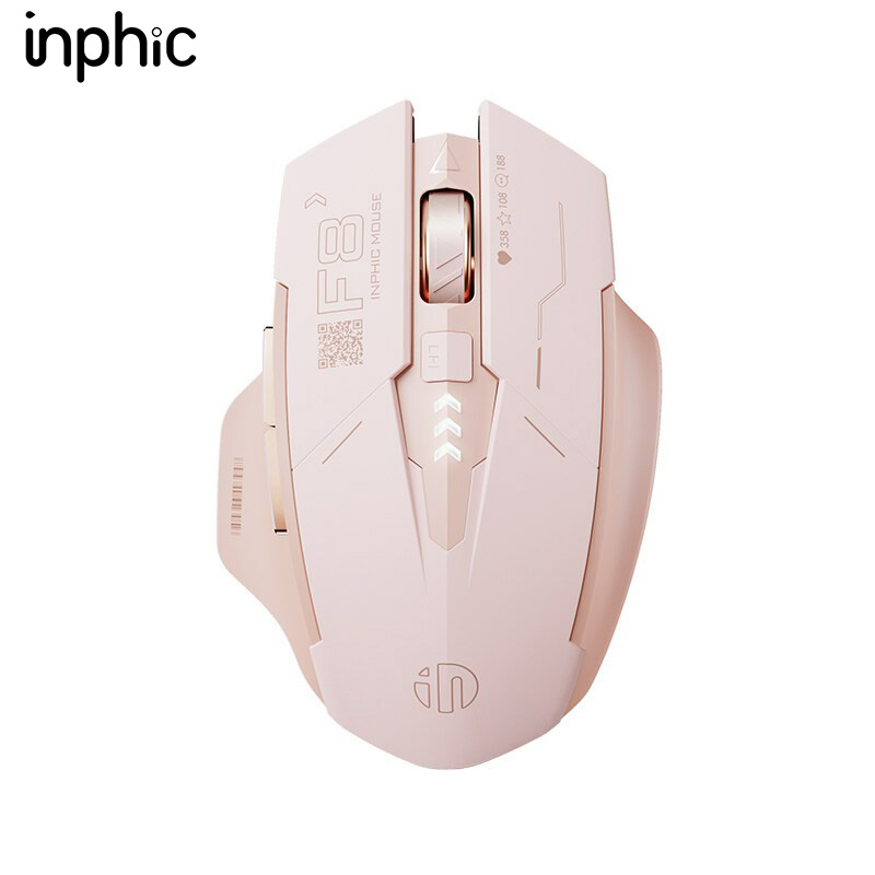 Inphic เม้าส์ไร้สาย F9 F8 (M6P) เมาส์ไร้เสียง Mouse Wireless Gaming ...
