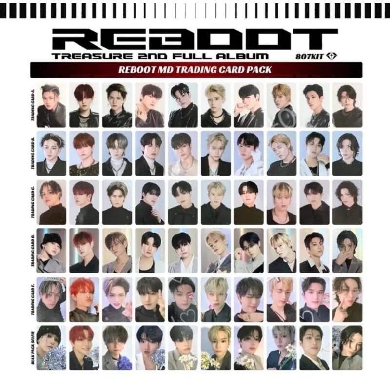 [TREASURE] : Trading Card Reboot | Shopee Thailand