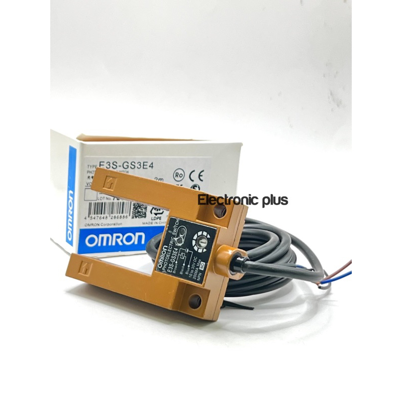 E3S-GS3E4 E3S-GS3 Omron Photoelectric Switch 3สายยาว 2M NPN NO เซ็นเซอร์ก้ามปู | Shopee Thailand