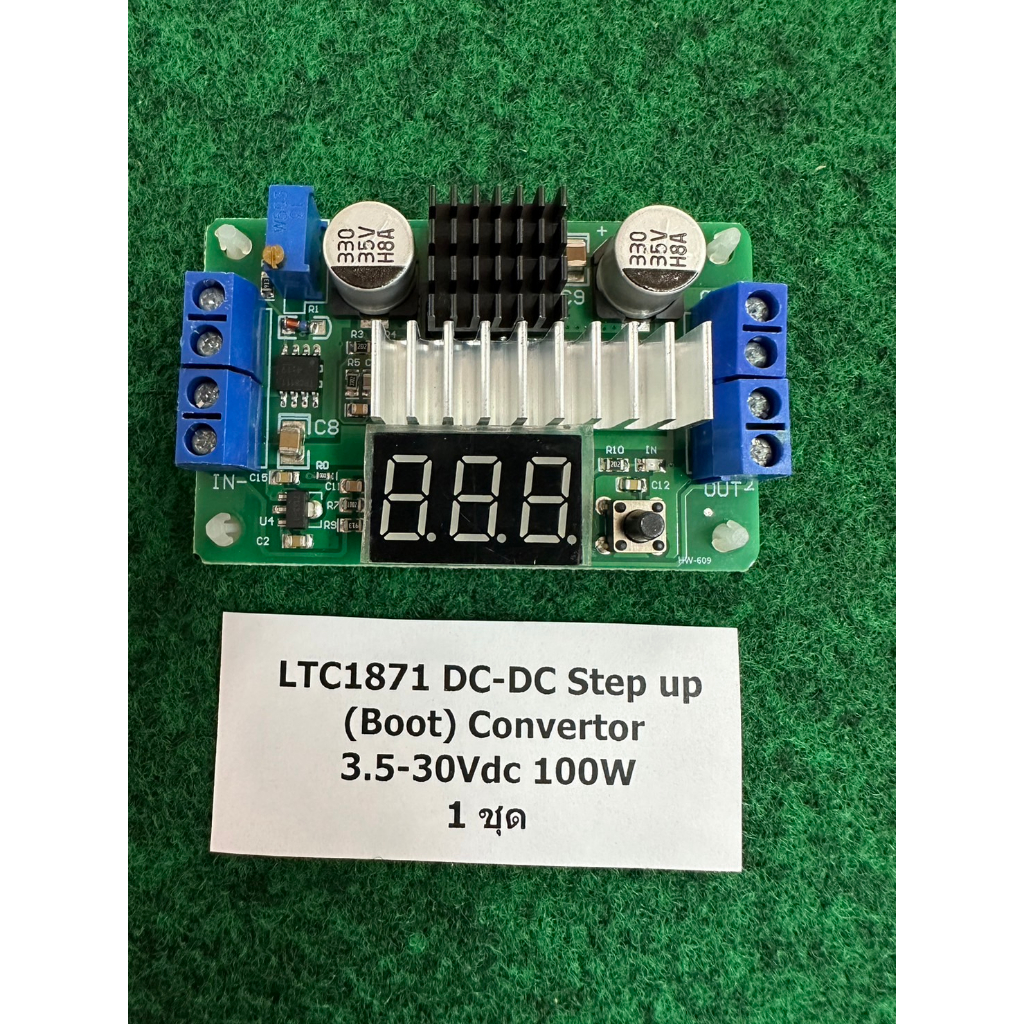 DC-to-DC Step Up Step Down Converter โมดูล จ่ายไฟแบบขั้นบันได LTC1871 ...