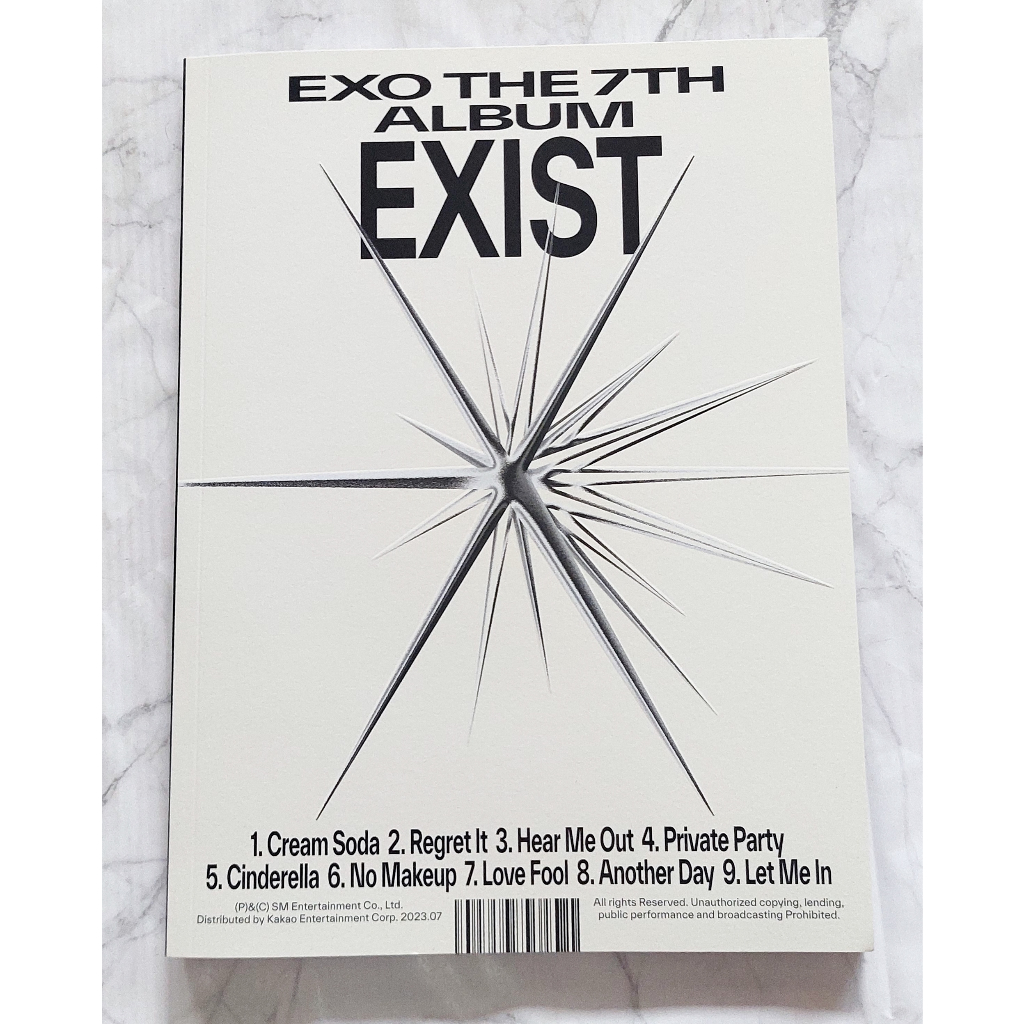 อัลบั้ม EXO - EXIST Album เวอร์ E แกะแล้ว ไม่มีการ์ด ไม่มีโปสเตอร์ ...
