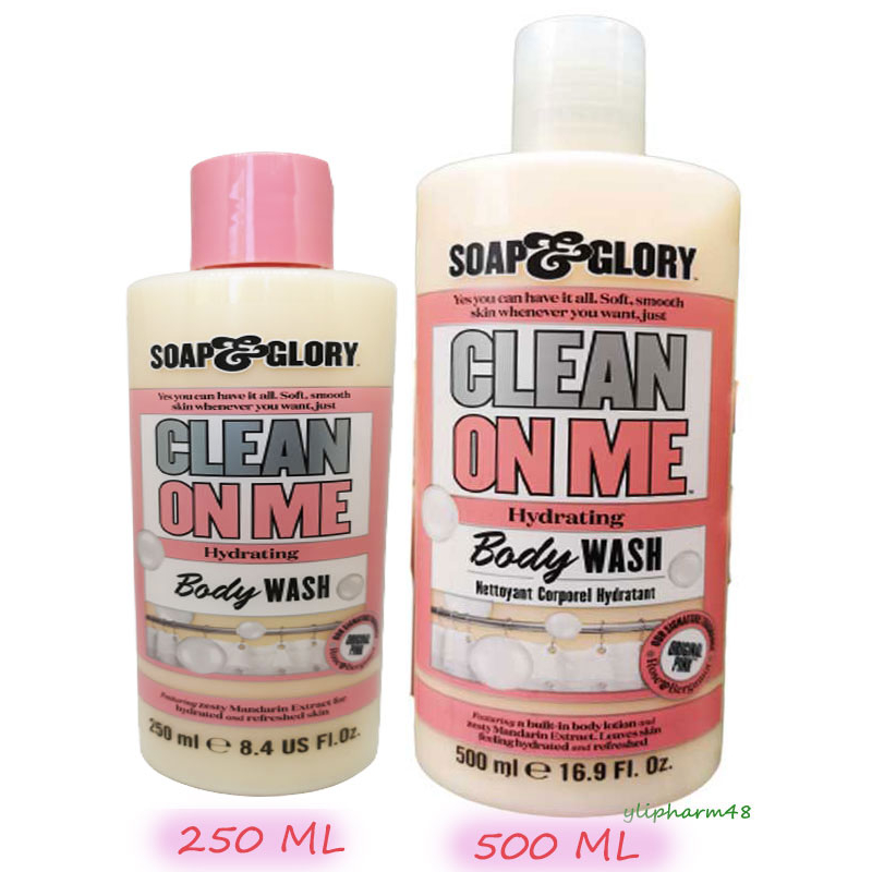 Soap and Glory Clean On Me Creamy Clarifying Shower Gel โซพ แอนด์ กลอรี่ คลีน ออน มี ครีมมี่ คลา ...