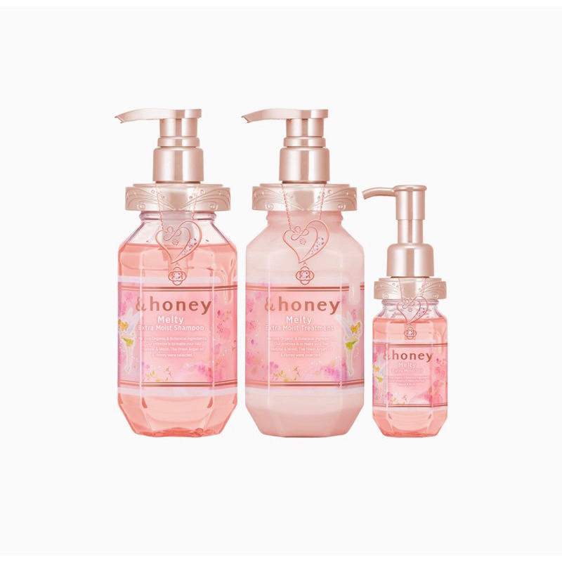 &honey Melty Extra Moist Limited Tinker Bell Design Set แชมพู+ครีมนวดผม ...