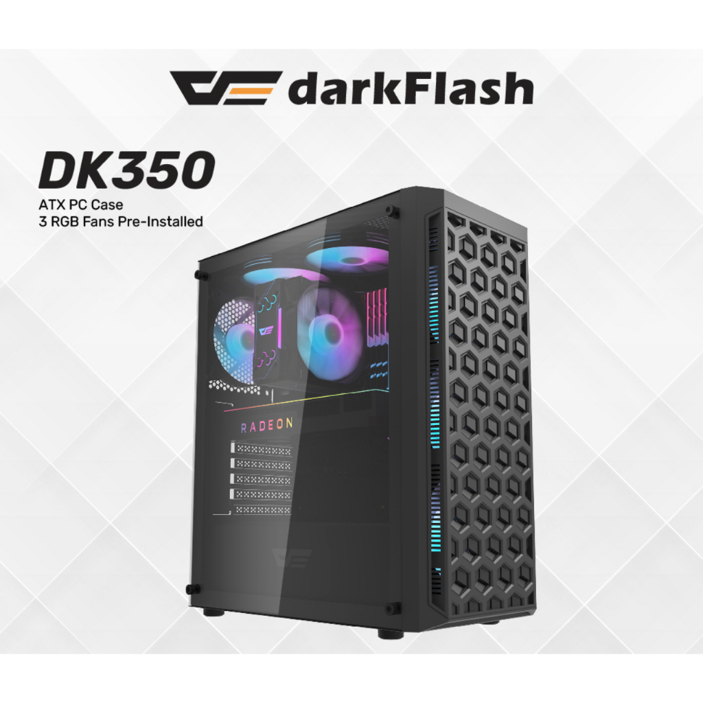 (ATX (NP) CASE Darkflash Aigo Rainbow 1 /Rainbow 2 /Rainbow 6 /DK 300 ...