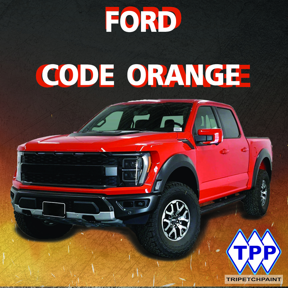 สีส้ม ฟอร์ด แรพเตอร์ 2023 FORD RAPTOR CODE ORANGE | Shopee Thailand