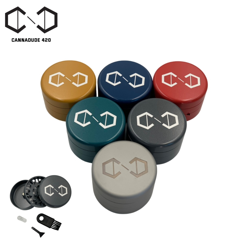 Cannadude 420 Magnetic Grinder Ceramic Grinder & Titanium Grinder ...