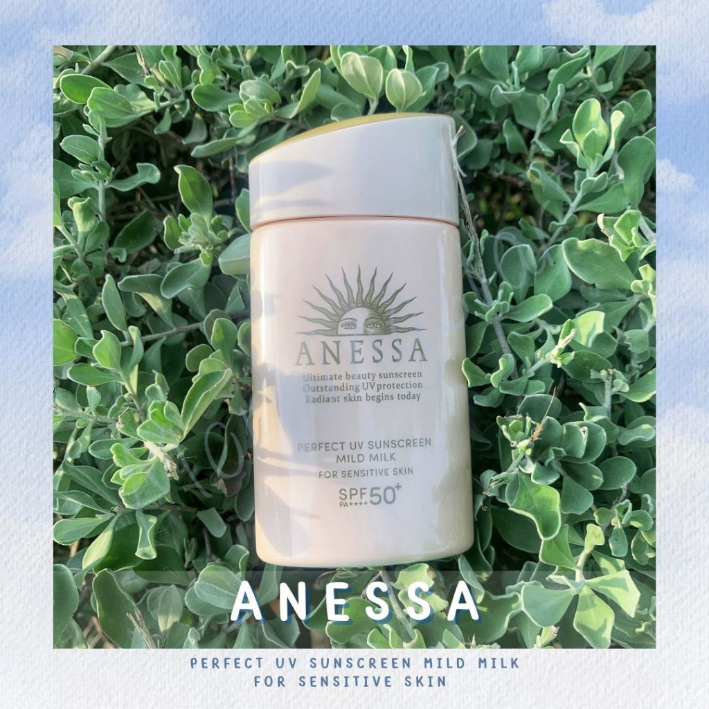 กันแดด Anessa Perfect UV Sunscreen Mild Milk N SPF50 60ml | Shopee Thailand
