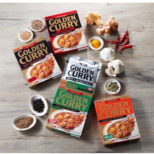 RETORT GOLDEN CURRY แกงกะหรี่ญี่ปุ่นสำเร็จรูปผสมผักพร้อมทาน สูตรโกเด้นเ ...