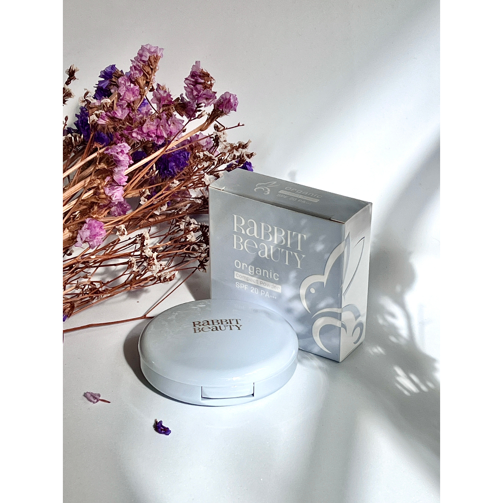 แป้งพัฟออร์แกนิก RABBIT BEAUTY ORGANIC COMPACT POWDER SPF20 PA ...