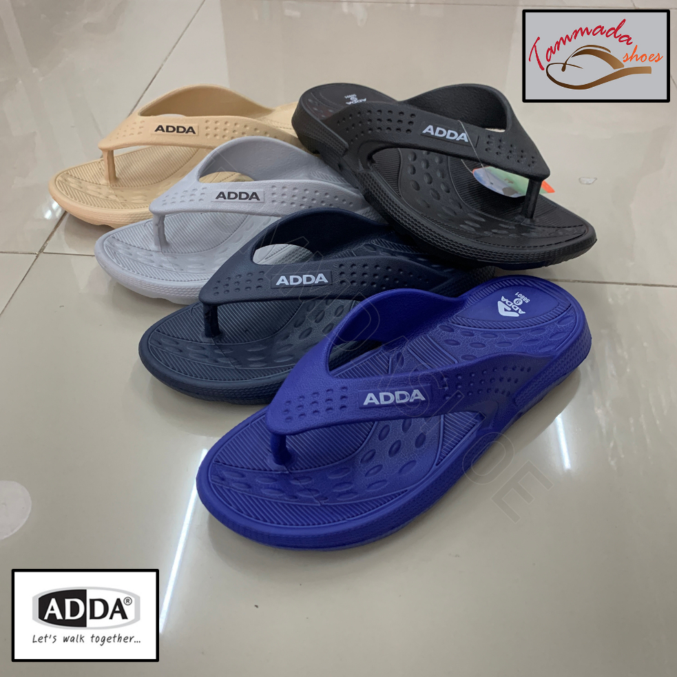 รองเท้าผู้ชาย ADDA 58801 รองเท้าแตะแบบหนีบแอดด้า | Shopee Thailand