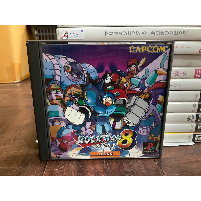 แผ่นแท้ [PS1] Rockman 8 - Metal Heroes (Japan) (SLPS-00630 | 91045 ...
