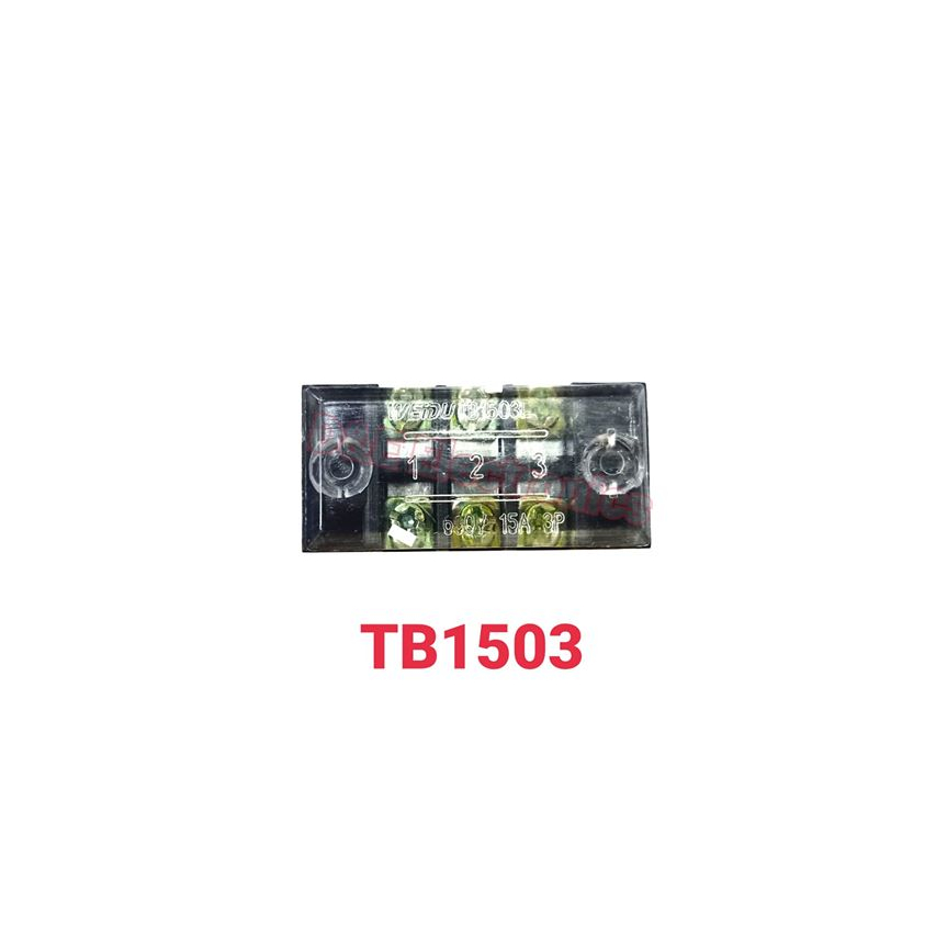 Terminal Block TB15 เทอร์มินอลบล๊อก 15A (1 ตัว/ออเดอร์) | Shopee Thailand