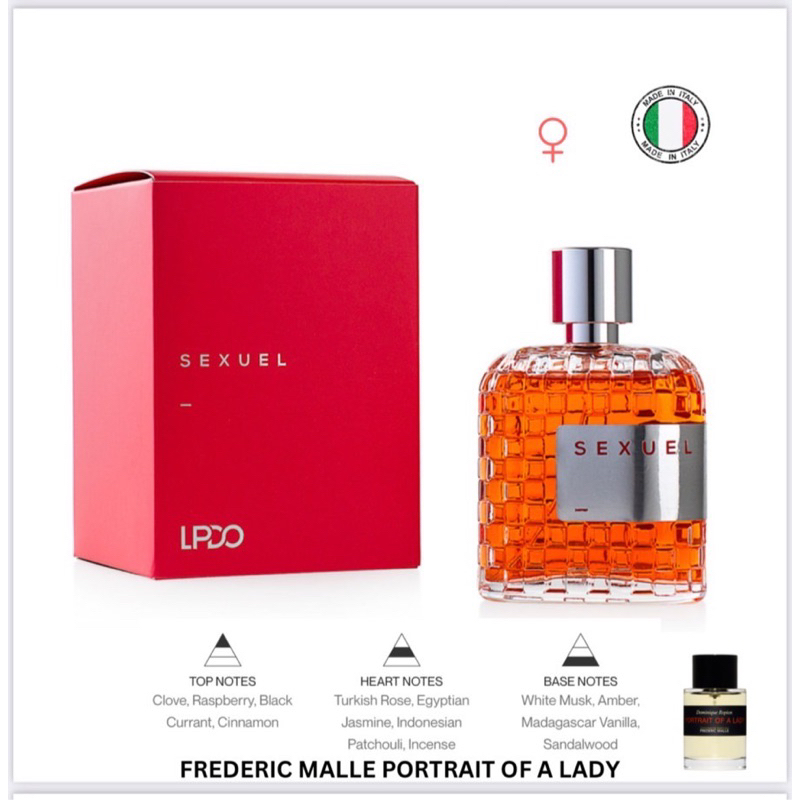 น้ำหอม Sexuel LPDO for women and men 100ml โคลน Frederic malle portrait of a lady | Shopee Thailand