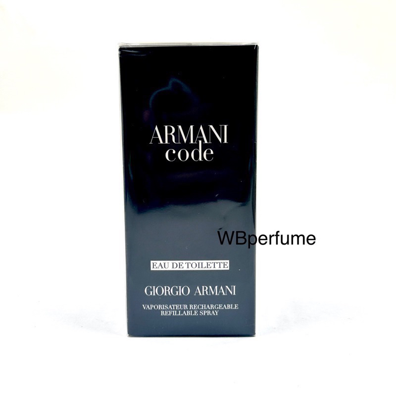 น้ำหอม Armani code men 75ml , 125ml รุ่นใหม่ 2023 | Shopee Thailand