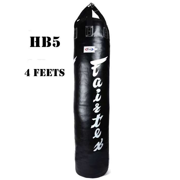 Fairtex Heavy Bag HB5 4 Feets Banana Black Training(Un-filled) MMA K1 ...