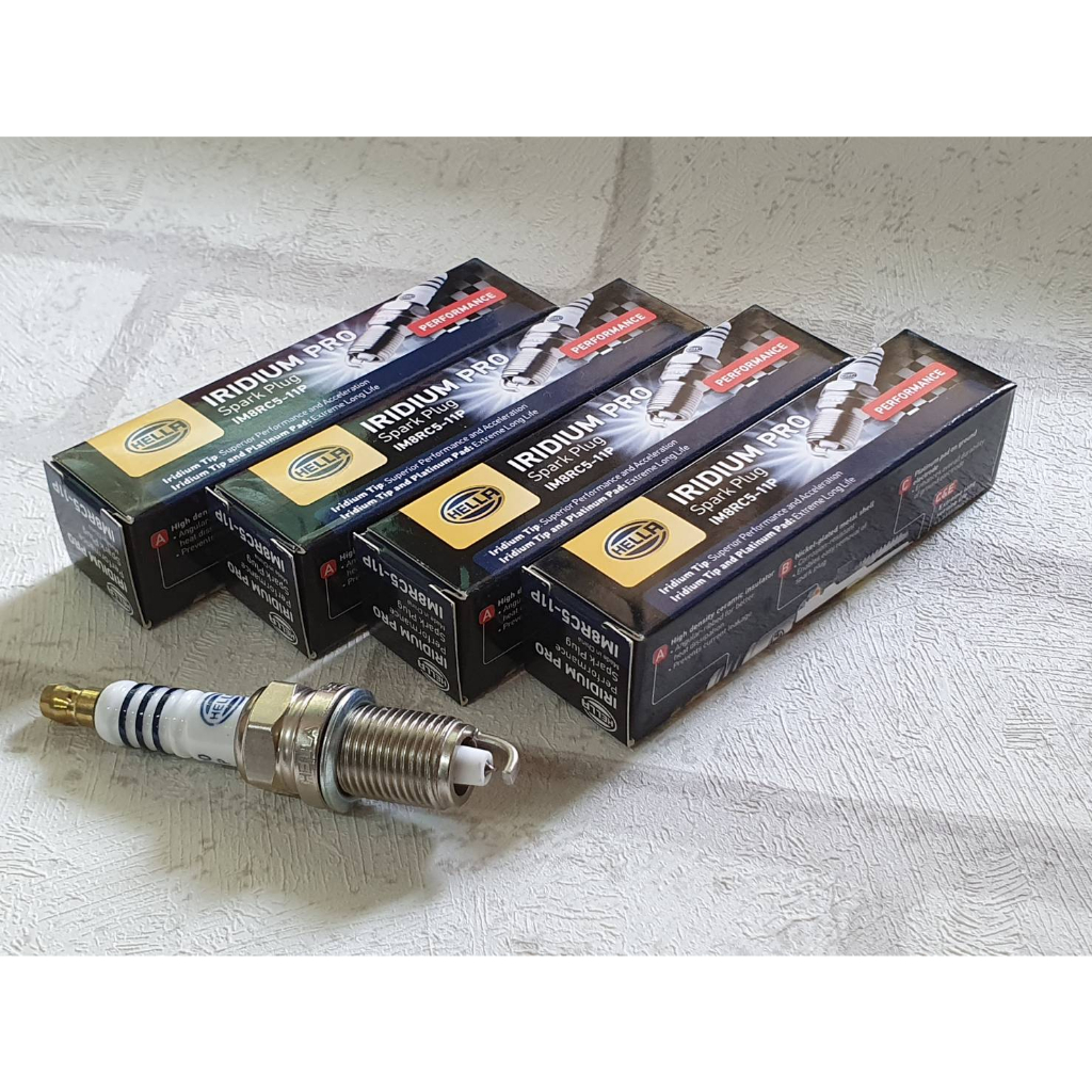 หัวเทียน อิริเดียม Honda City Gen 6 ( 2014 - 2018 ) ชุด 4 หัว : Hella ...