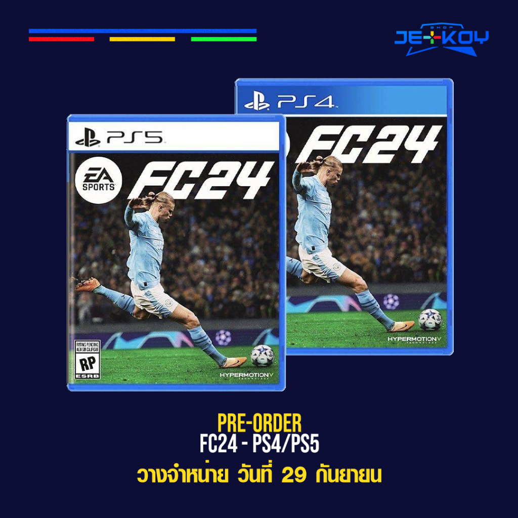 [พร้อมส่ง] แผ่นเกม EA SPORTS FC 24 Standard Edition Z3/Asia PS4 & PS5 ...