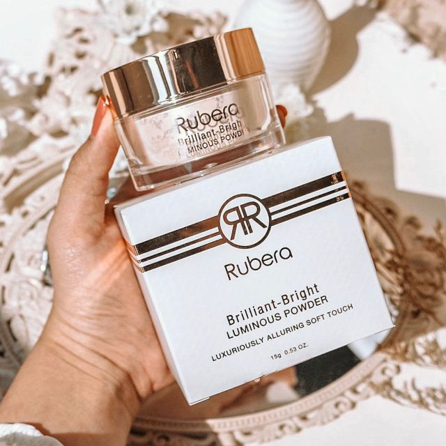 แป้งฝุ่น Rubera Brilliant-Bright LUMINOUS POWDER / Translucent Powder ...