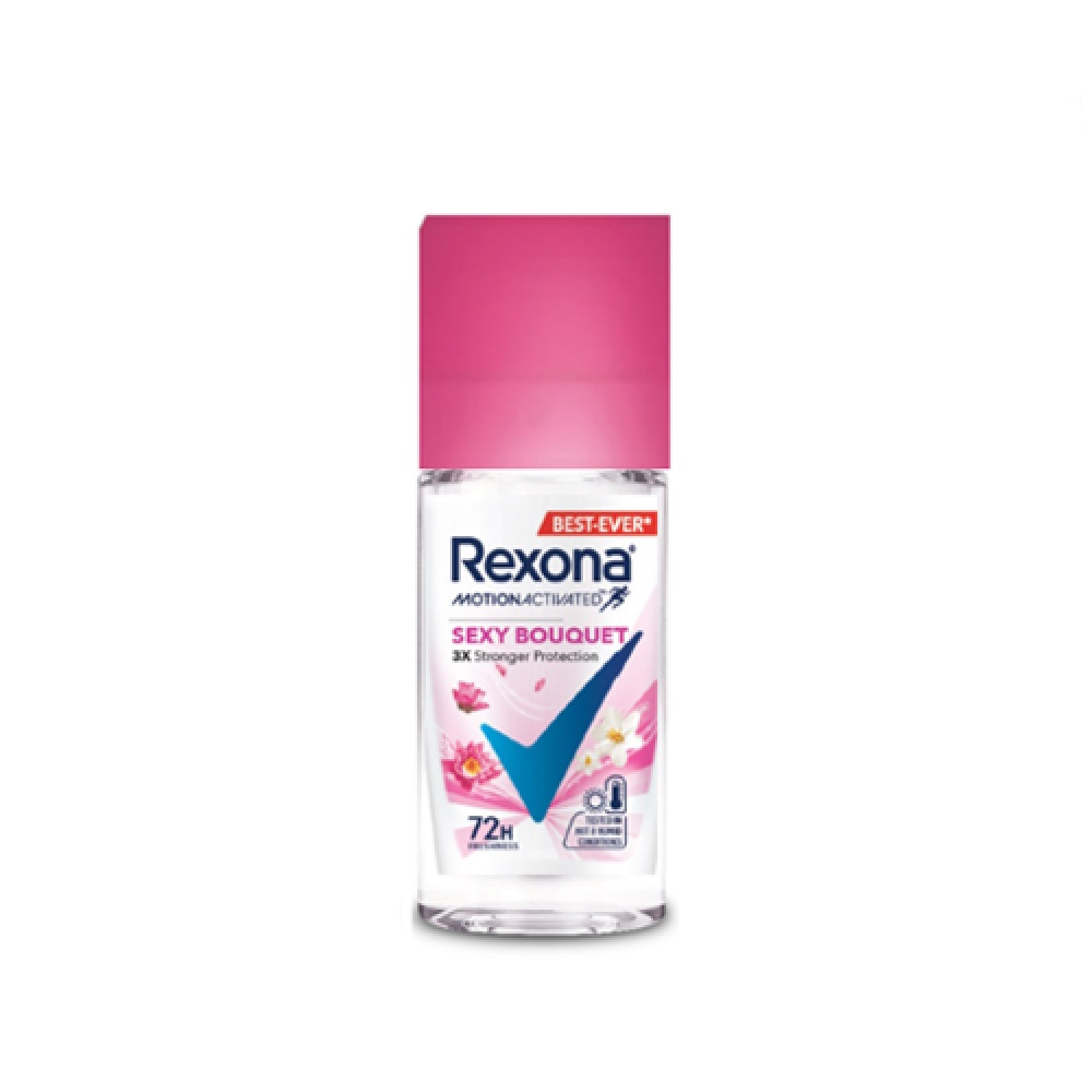 Rexona Women Rollon Sexy Bouquet Glass 45Ml เรโซนา เซ็กซี่ บูเก้ ขวด ...