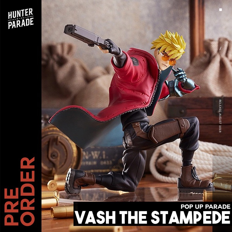 ปล่อยสิทธิ์ ฟิกเกอร์วาช ร้าน @/hunter_parade 」TRIGUN STAMPEDE POP UP ...