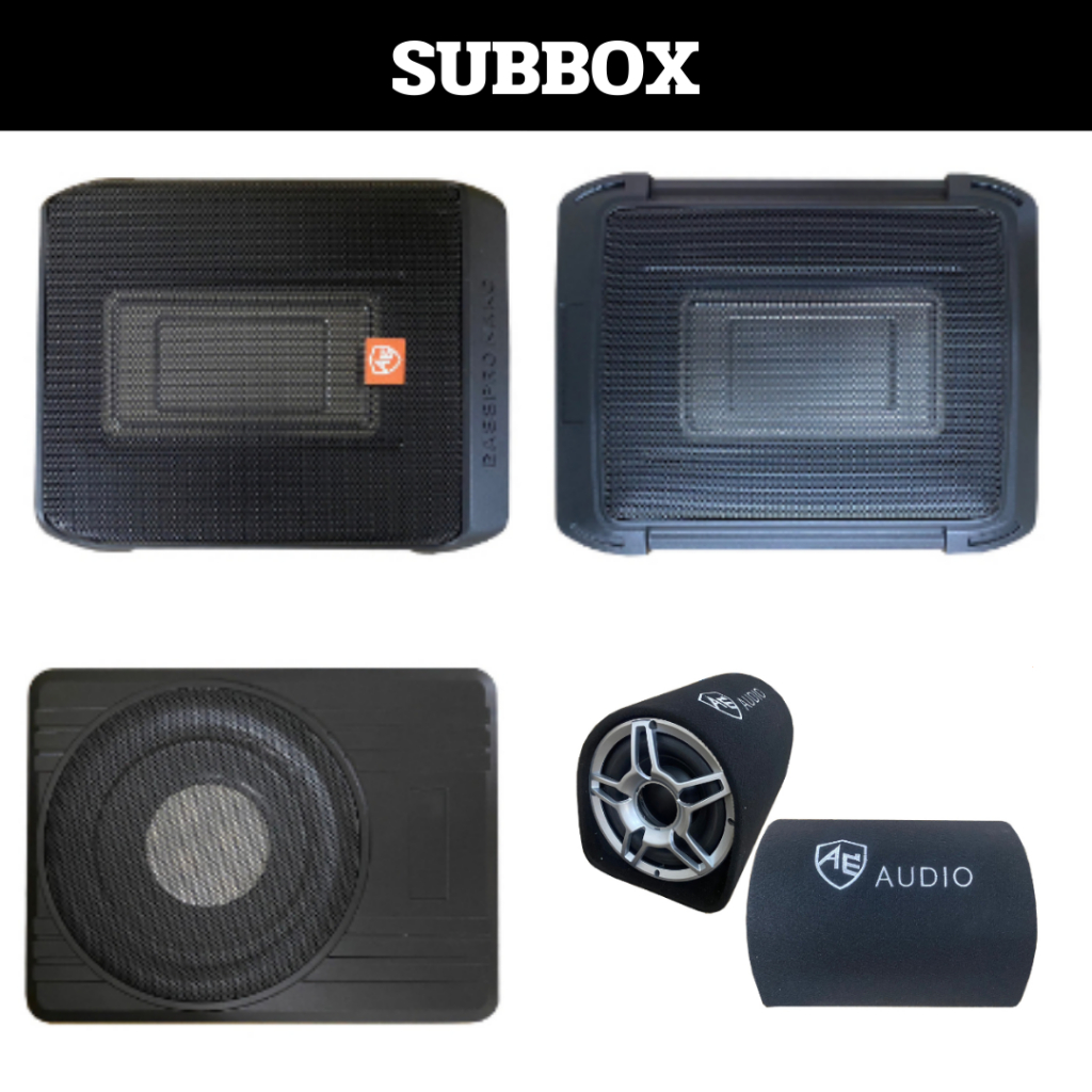 Subbox ซับบ๊อก ตู้ซับ ขนาด 10นิ้ว 13นิ้ว BassBox พร้อมแอมป์ในตัว | Shopee Thailand