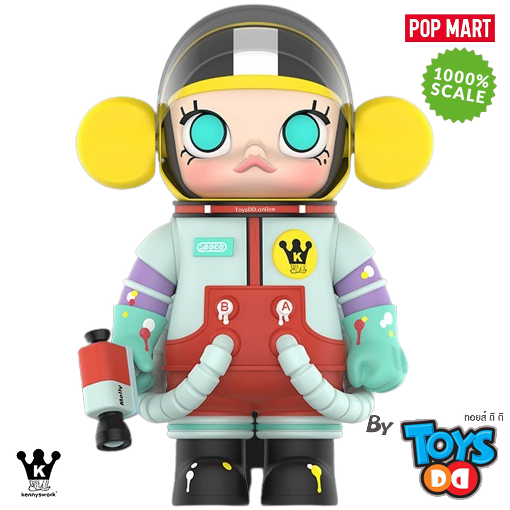 POP MART MOLLY MEGA COLLECTION SPACE MOLLY PAINTER 1000% | Shopee Thailand