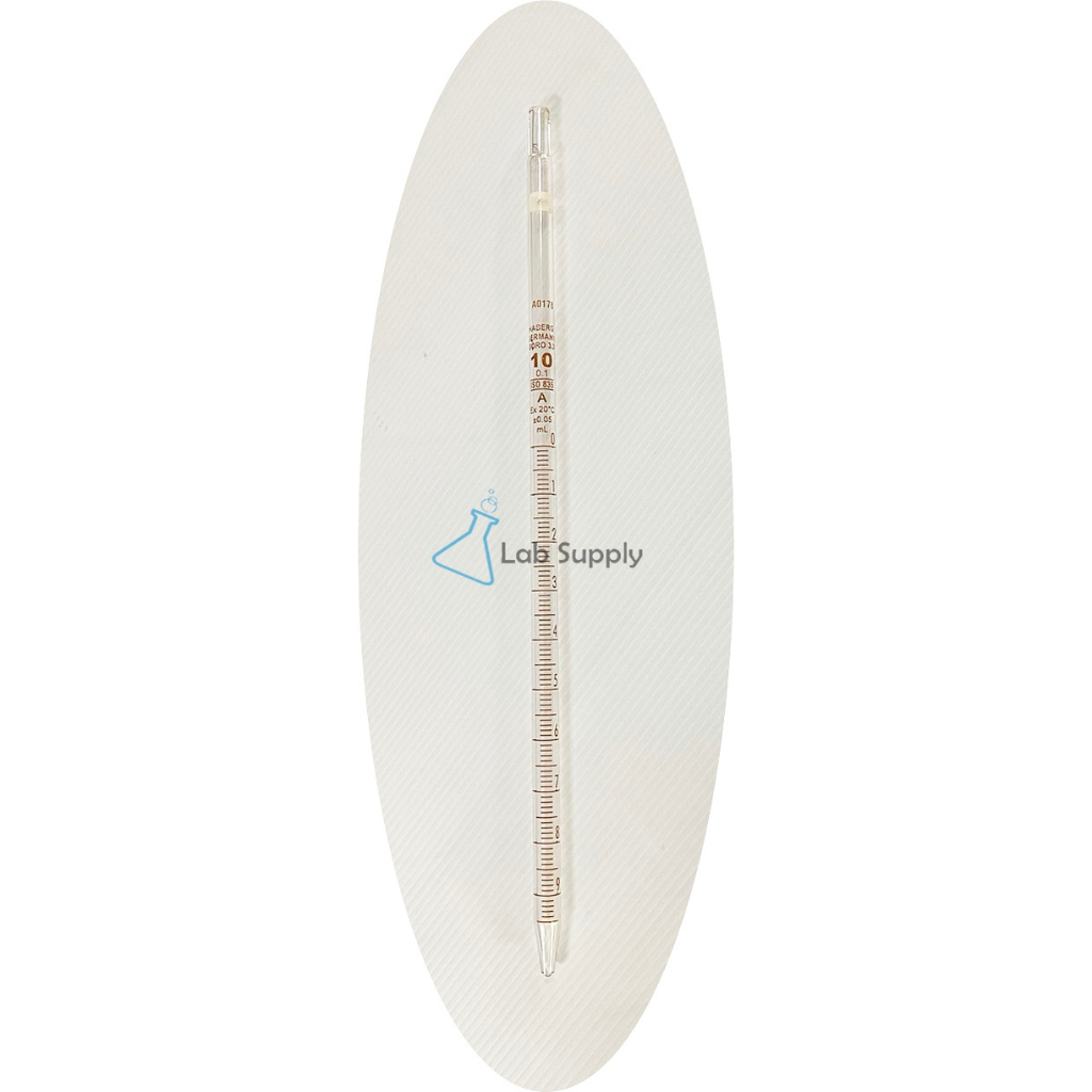 Haberg/Germany_Pipettes Graduated 1, 10 ml. ปิเปตแก้วไส้ตรง ขนาด 1, 10 ...