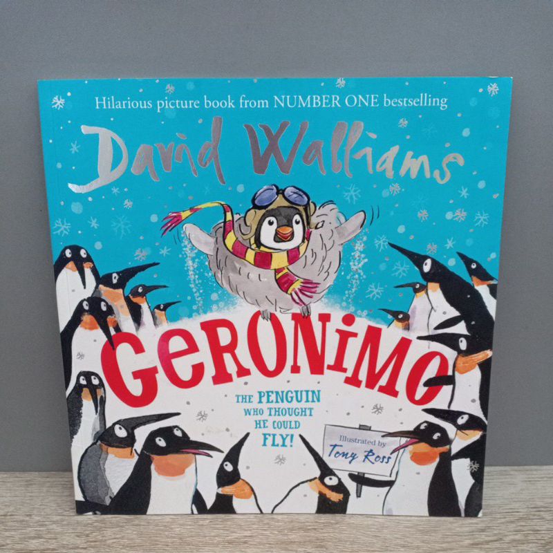 นิทานมือสอง Geronimo The penguin who thought he could fly! by David ...