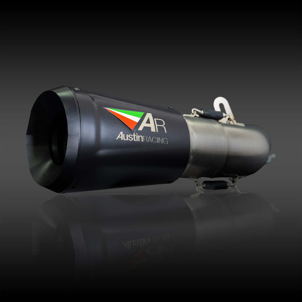 ท่อAustin Racing สำหรับ YZF-R1 2015-2019 | DE-CAT V3 150MM BLACK ...