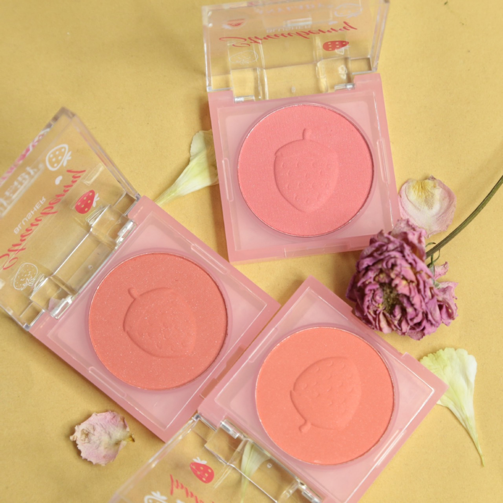 MC5018 บลัชออน Heng Fei 4 เฉดสี เนื้อ แมท เนื้อชิ มเมอร์ ติดทน โทนส้ม ...