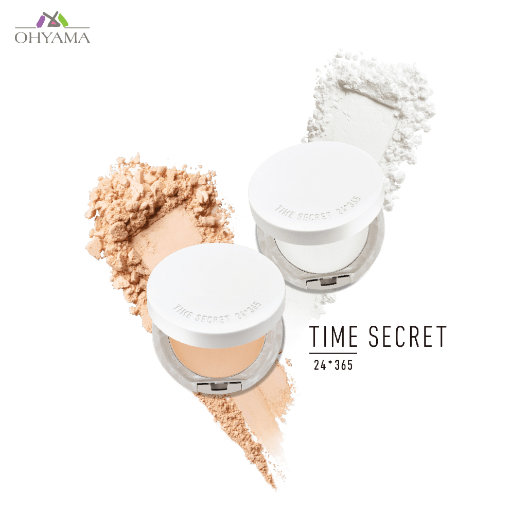 TIME SECRET MINERAL PRESSEED POWDER and PRIMER BASE ไทม์ ซีเคร็ท แป้งผสมรองพื้น และ เบสปรับสีผิว ...