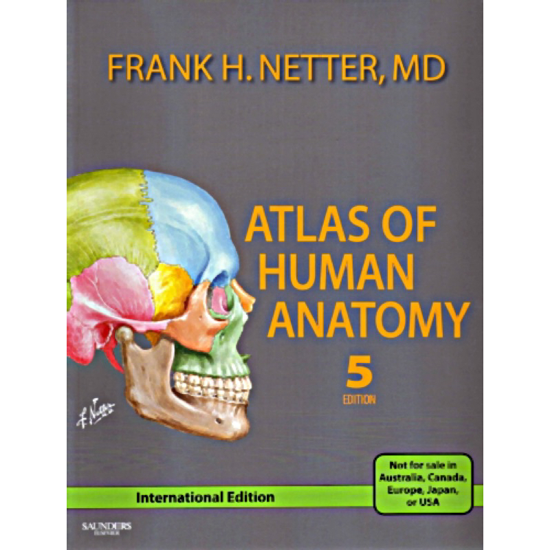 [หนังสือ ยอดนิยม] Netter’s Atlas of Human Anatomy ตำรา กายวิภาคศาสตร์ ...