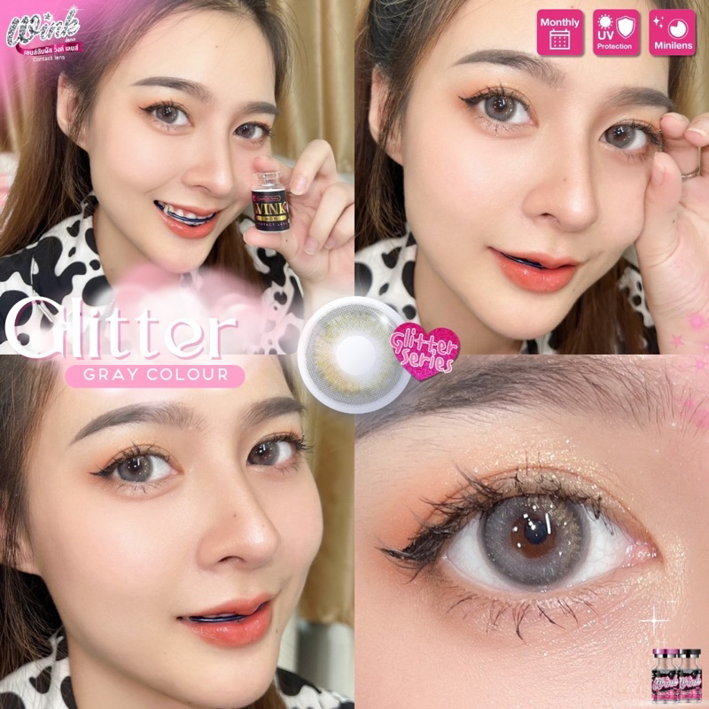 Glitter eff.18 (Glitter Series) Wink wow | Shopee Thailand