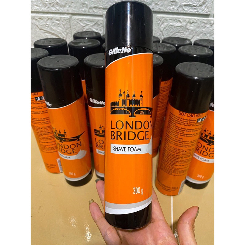Gillette London bridge shave foam 300g โฟมโกนหนวด | Shopee Thailand