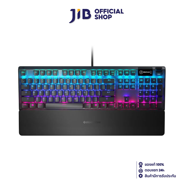 KEYBOARD (คีย์บอร์ด) STEELSERIES APEX 5 (STEELSERIES HYBRID BLUE ...