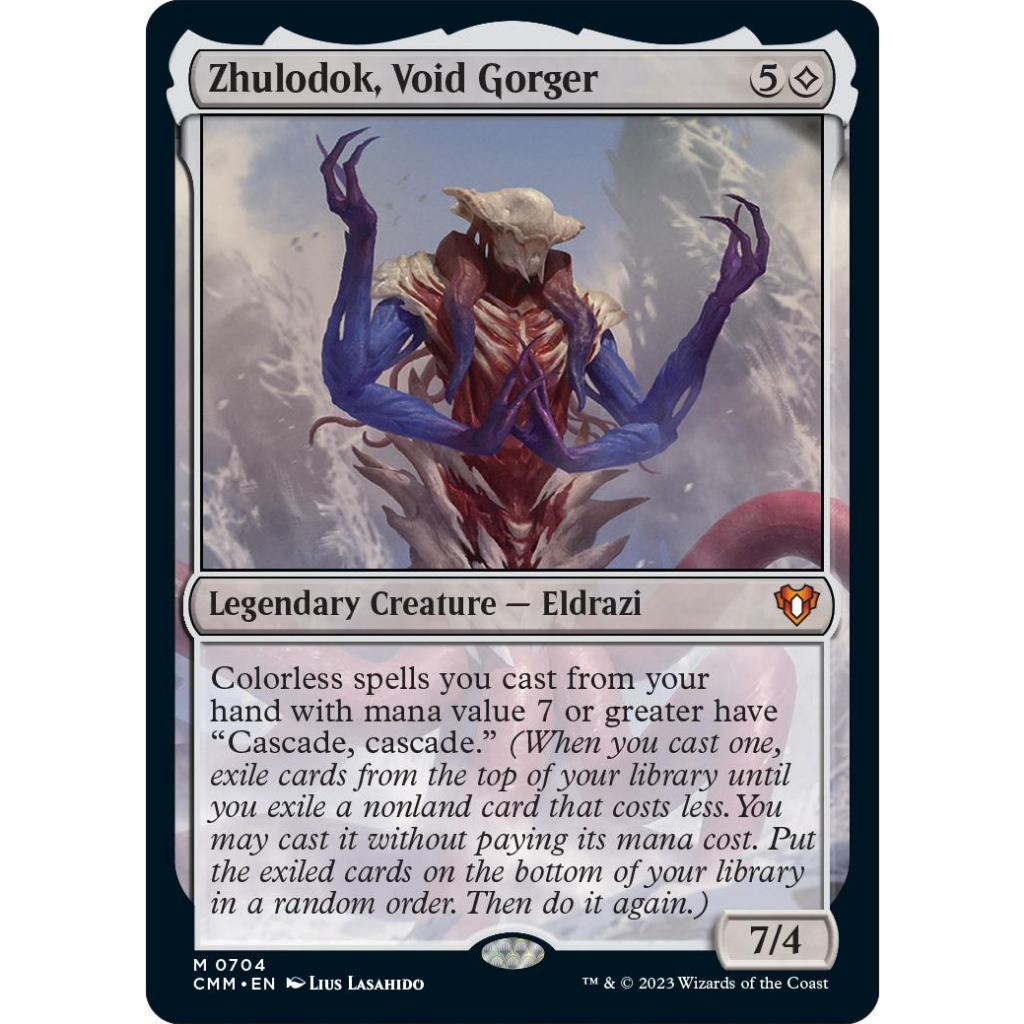 Zhulodok, Void Gorger การ์ด Magic The Gathering ของแท้ จากชุด Commander Masters | Shopee Thailand