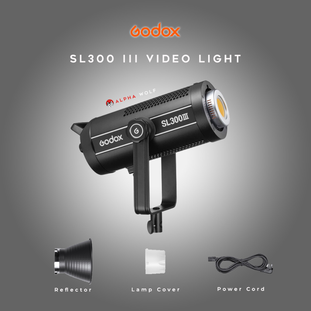 Godox SL300 III Video Light ไฟต่อเนื่อง ไฟสตูดิโอ 300W แสงสีขาว ...