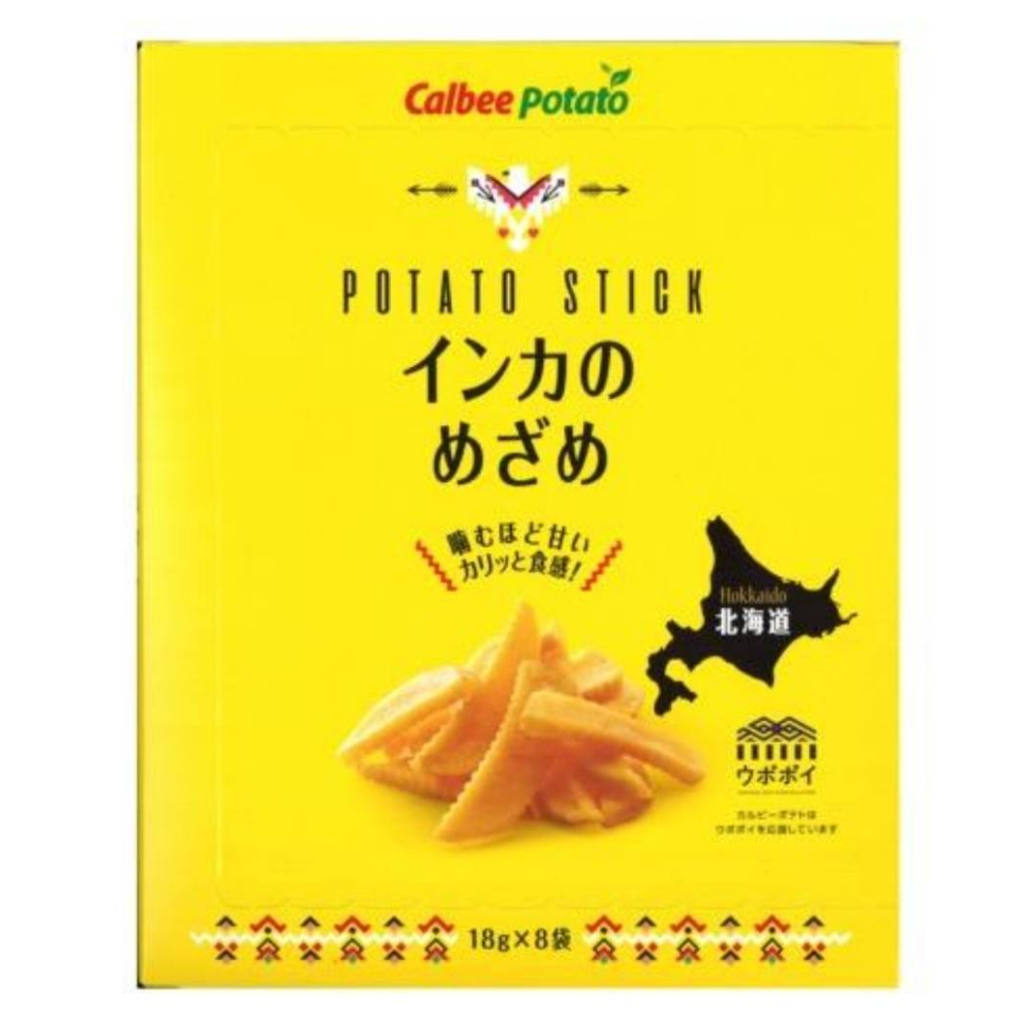 Calbee Golden Hokkaido Potato Farm 17g x 8 Pack โปเตโต้สติ๊ก จากฮอกไกโด ...