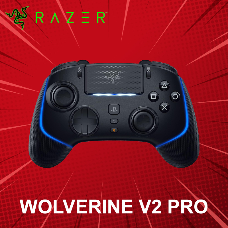 จอยเกมส์ Razer Wolverine V2 Pro ประกันศูนย์ 1 ปี | Shopee Thailand