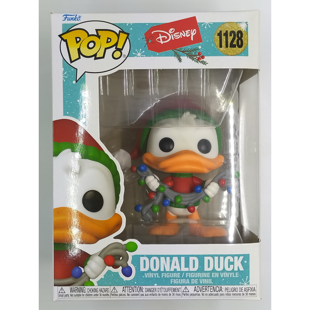 Funko Pop Disney Holiday - Donal Duck #1128 (กล่องมีตำหนินิดหน่อย ...
