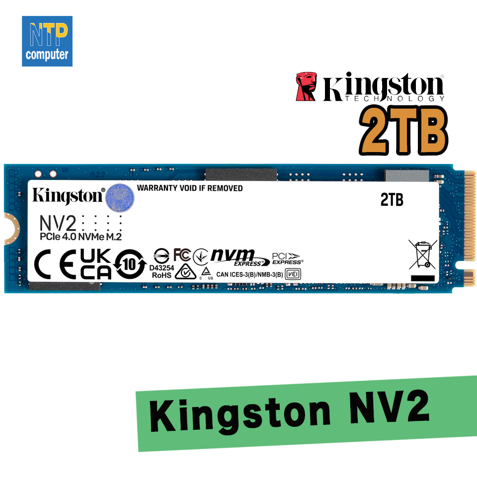 2TB SSD KINGSTON NV2 PCIe4 / NVMe M.2 2280 | Shopee Thailand