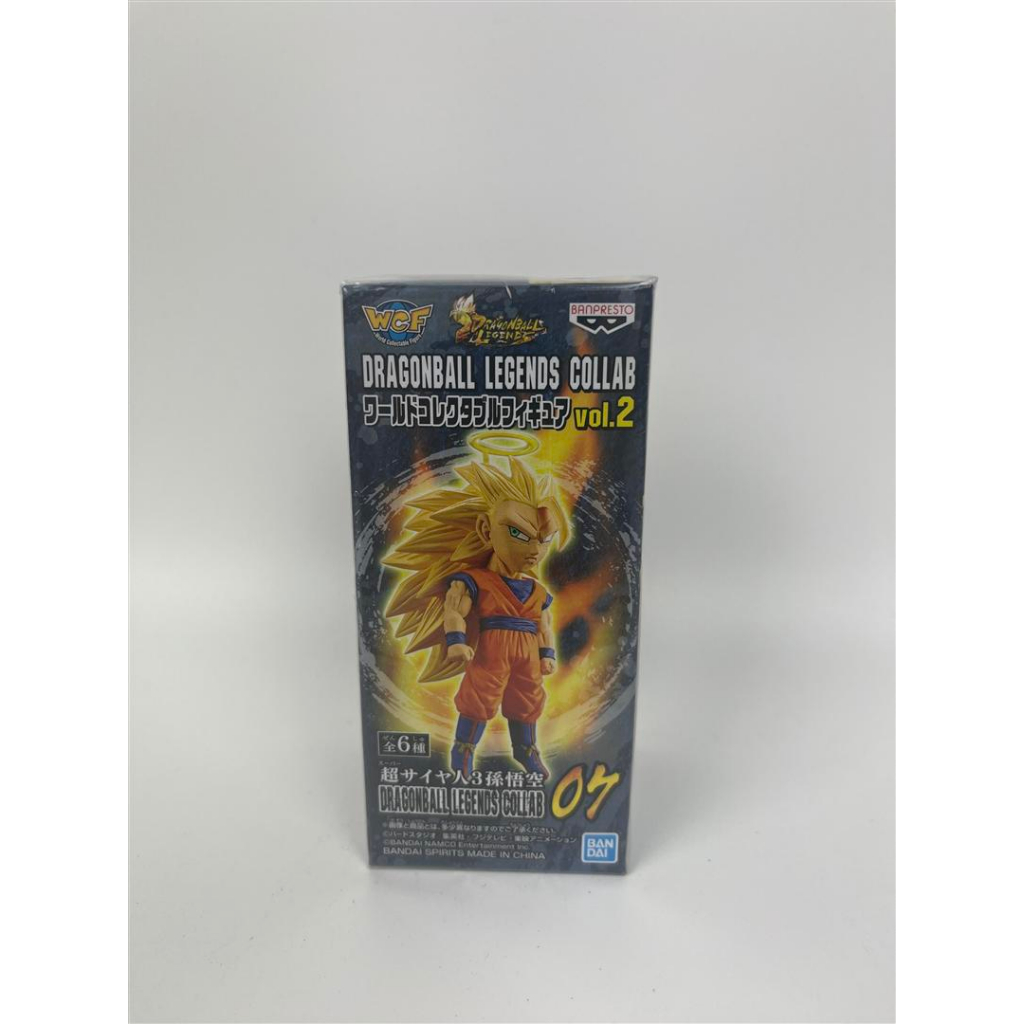 Dragon Ball Legends Collab Figures Vol. 2 SS3 Goku Banpresto WCF Figure | Shopee Thailand