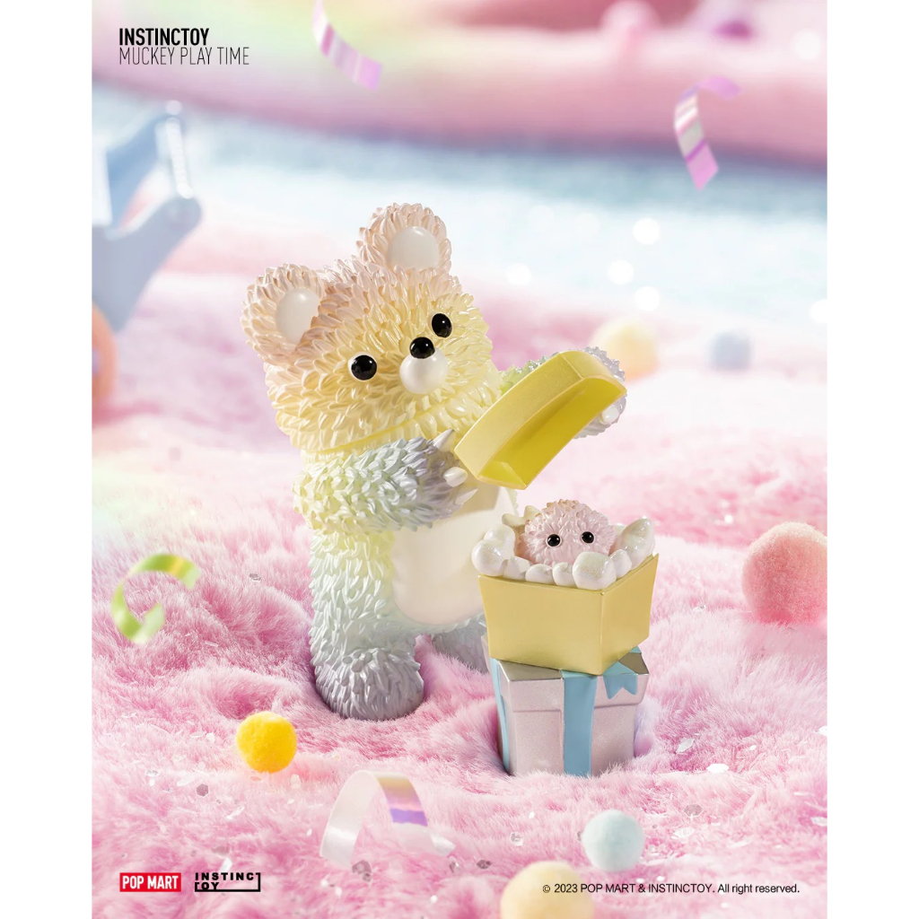 The Tiny Fellow 🧸 • [ขายแยก] Popmart - Instinctoy Muckey Play Time ...