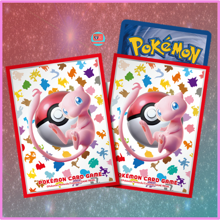 สลีฟ ซองใส่การ์ด Sleeve มิว 151 โปเกมอน Pokemon VG card shop | Shopee ...