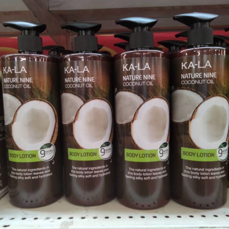 KA-LA nature Nine Body Lotion คาล่า บอดี้โลชั่น มี 2 สูตร น้ำมันมะพร้าว ...