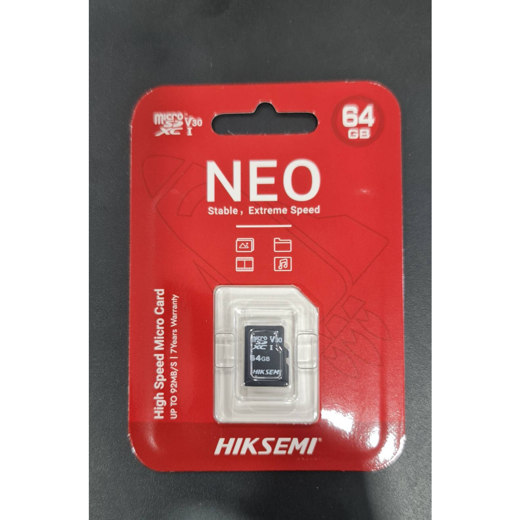 Hikvision HS-TF-C1(STD) 64GB Memory Card | Shopee Thailand