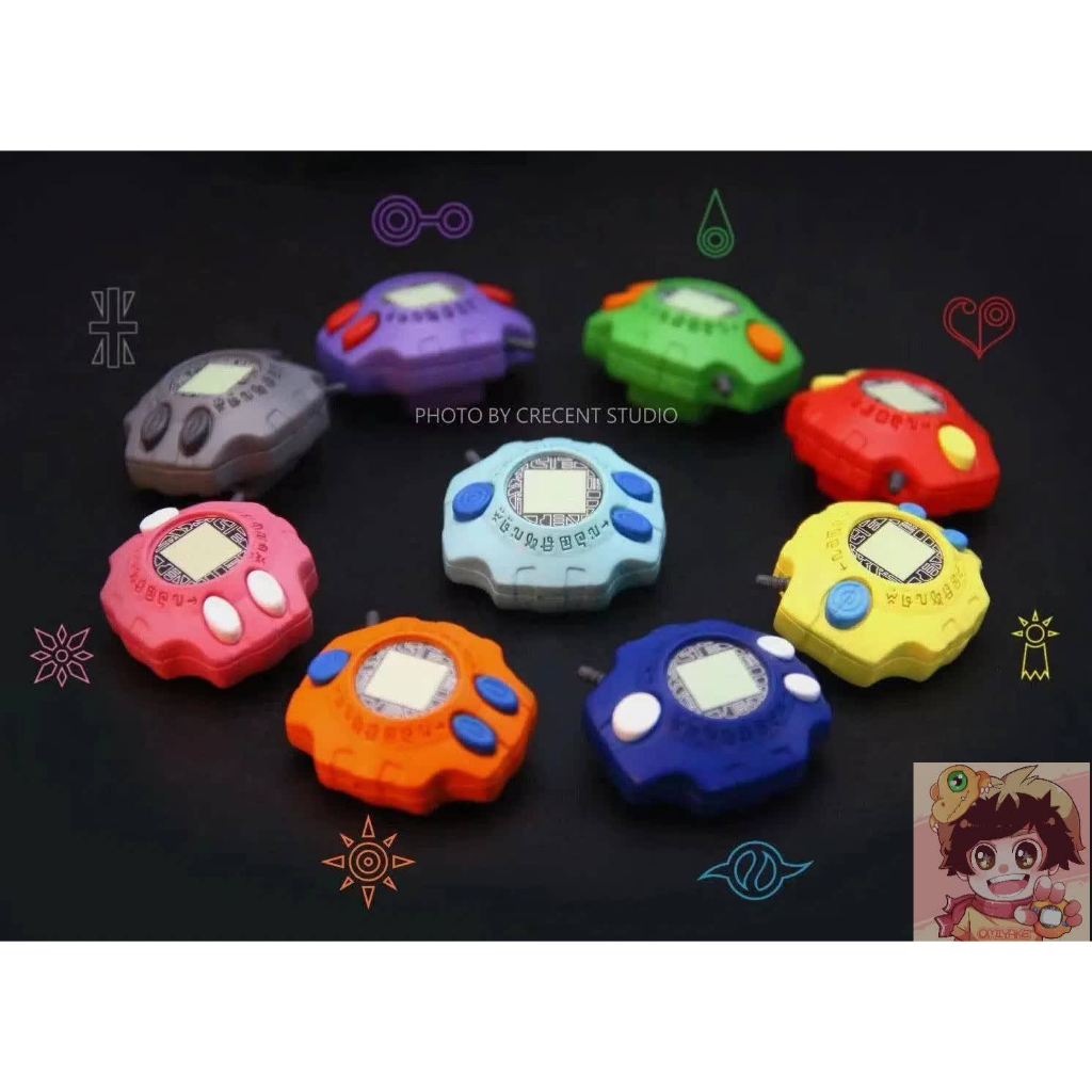 Crescent Studio - Digivice Mini Decorate 1999 complete set (9 pcs/Set ...