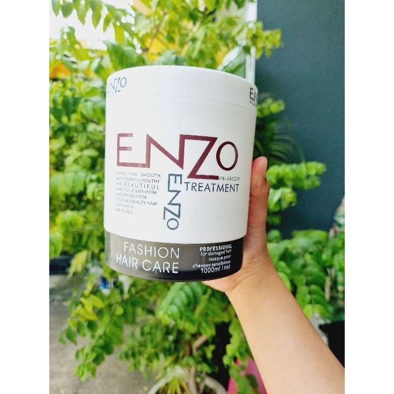 ENZO Treatment ทรีทเม้นท์บำรุงเส้นผม ขนาด1000 มิลลิลิตร | Shopee Thailand